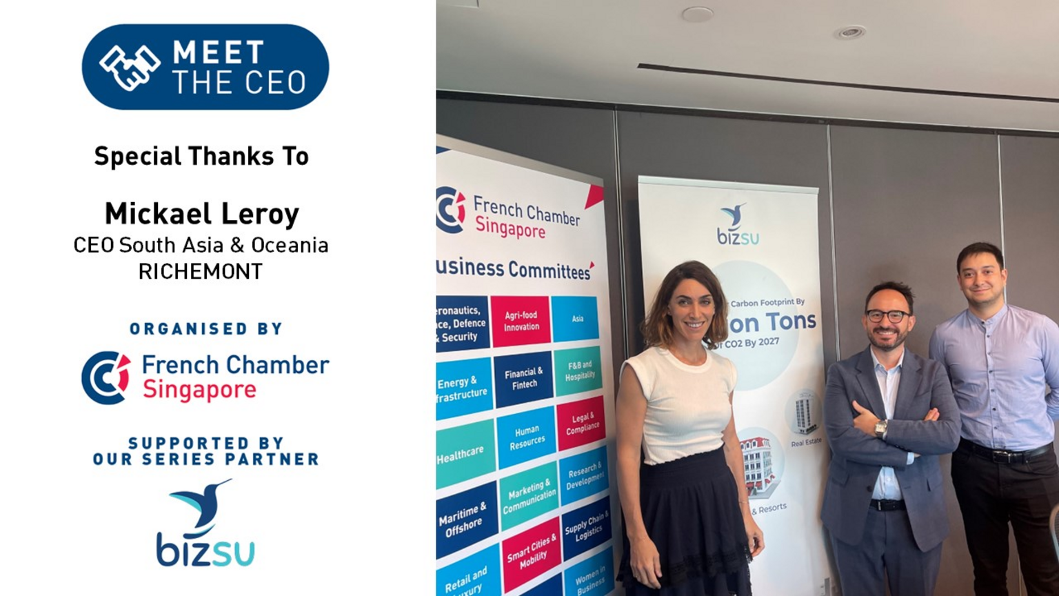 Meet the CEO #35 RICHEMONT | French Chamber of Commerce in Singapore