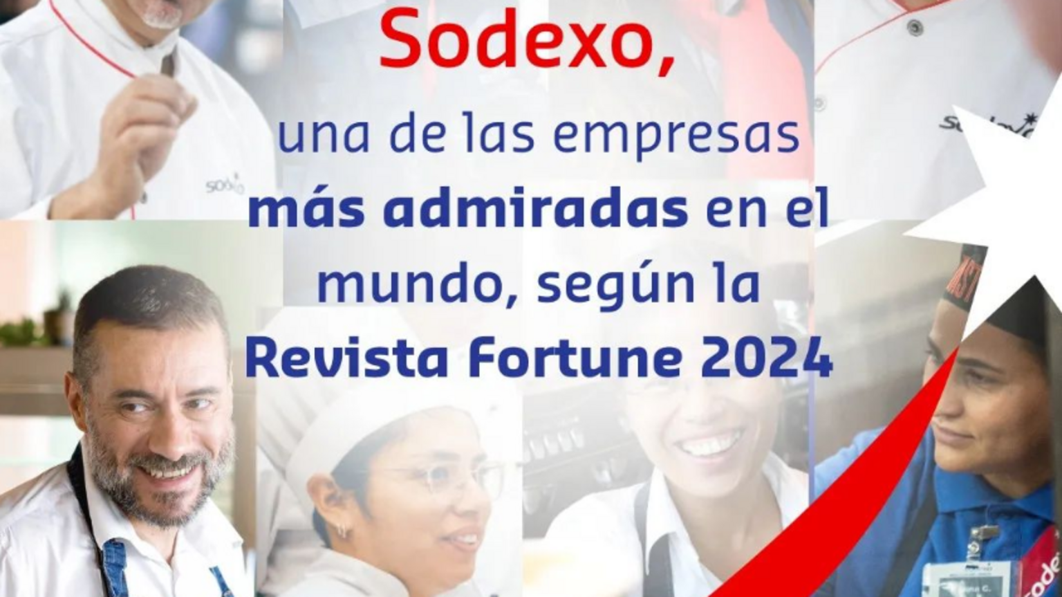 Sodexo vuelve al ranking de las empresas más admiradas de Revista ...