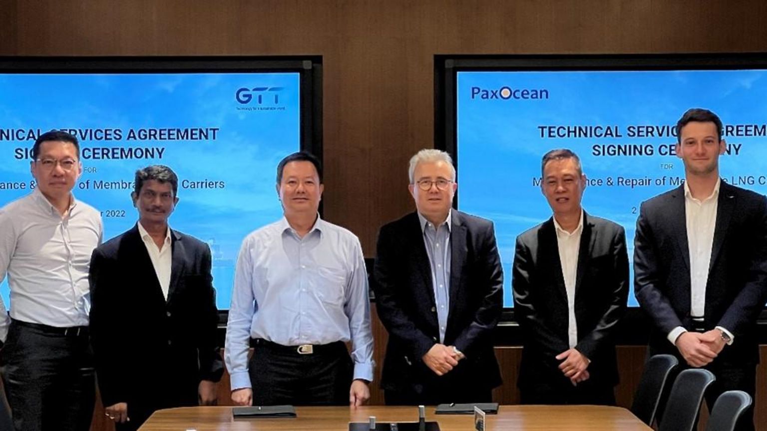 PaxOcean and GTT Sign Technical Service Agreement | French Chamber of ...