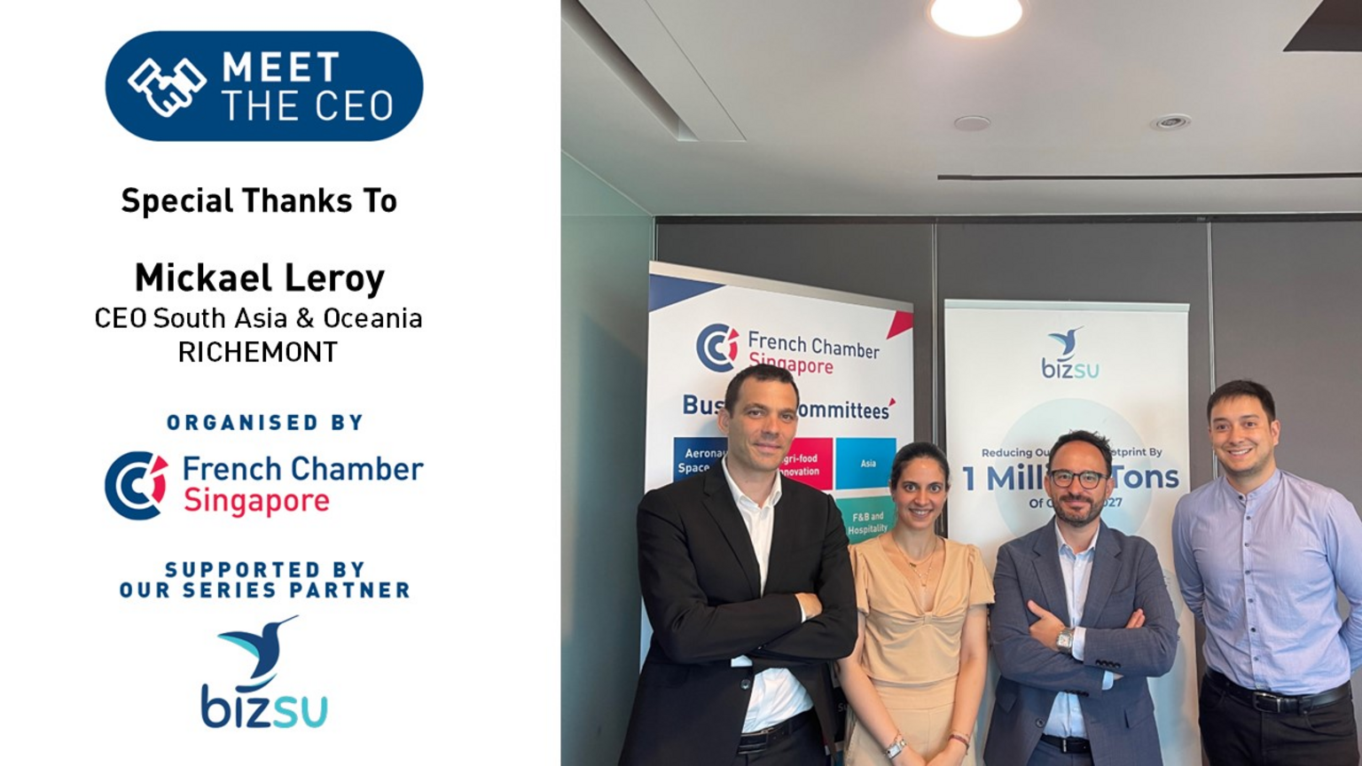 Meet the CEO #35 RICHEMONT | French Chamber of Commerce in Singapore