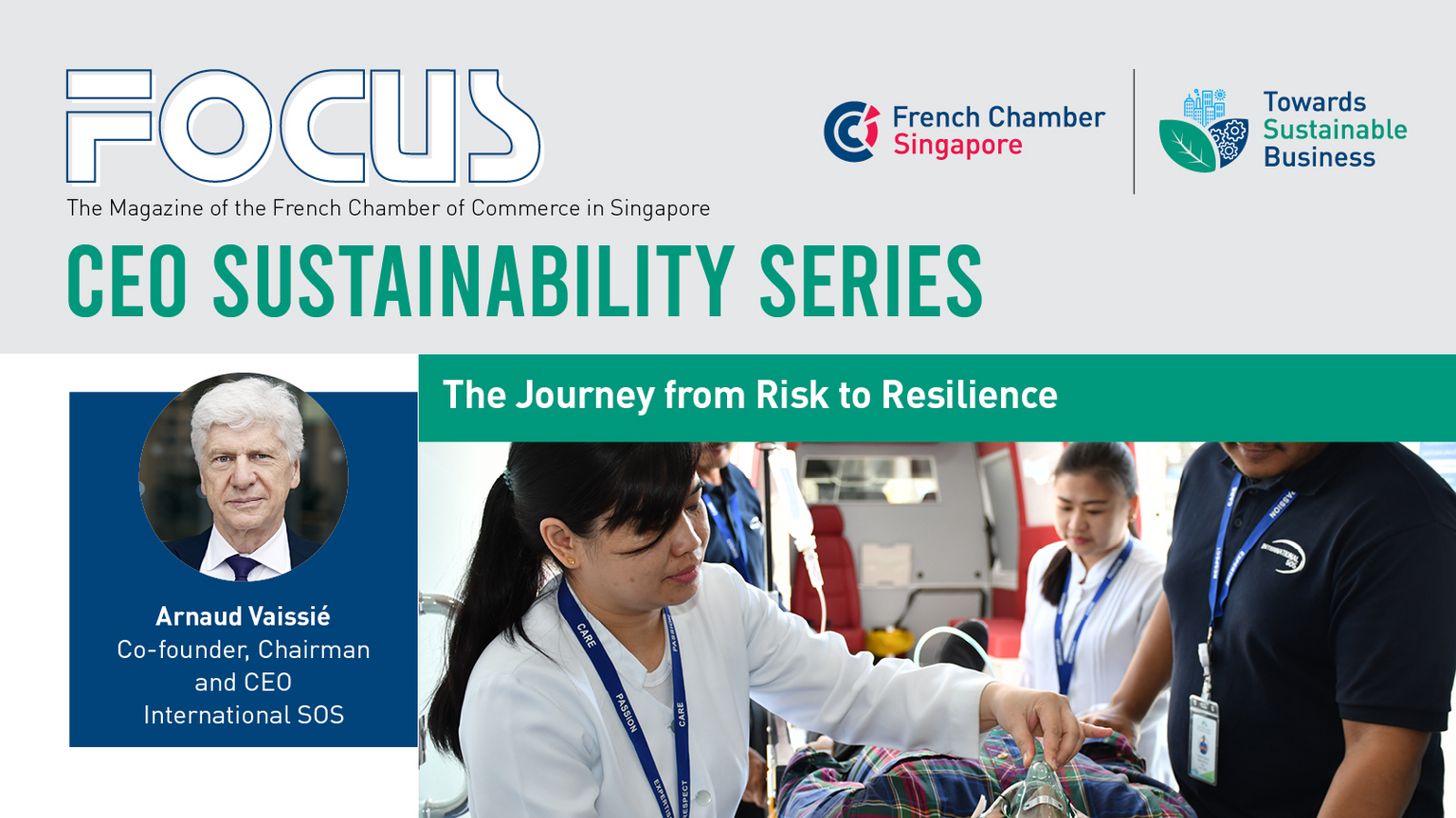 CEO Sustainability Series |Arnaud Vaissié, Co-founder, Chairman and CEO ...