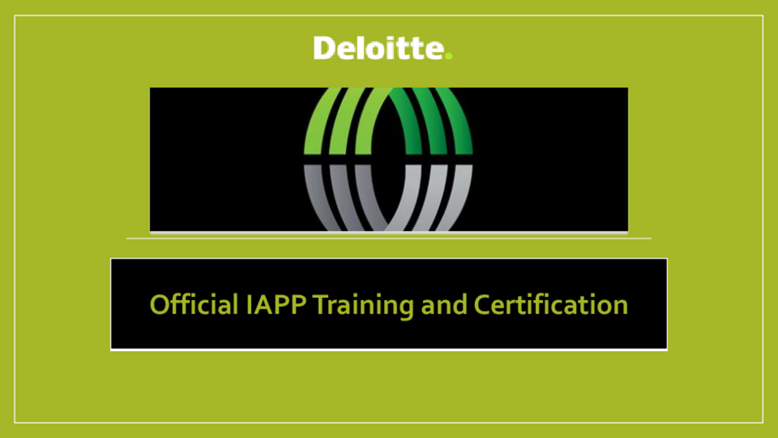 Official IAAP Training and Certification by Deloitte | CCI FRANCE ...