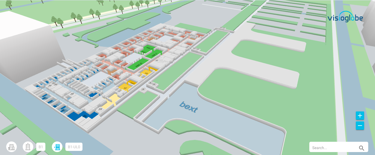Indoor maps & navigation : Visioglobe at the service of healthcare to ...