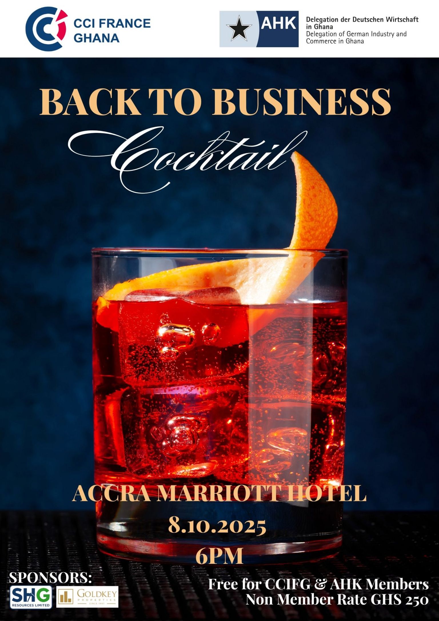 EVENT: Back to Business Networking Cocktail | CCI FRANCE GHANA