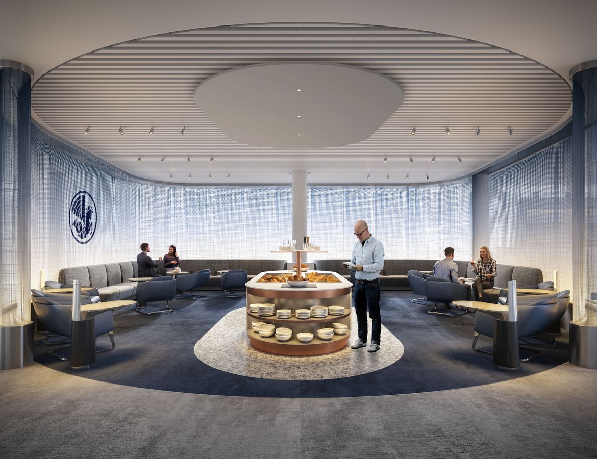 Air France unveils its new lounge designed by Jouin Manku in terminal ...