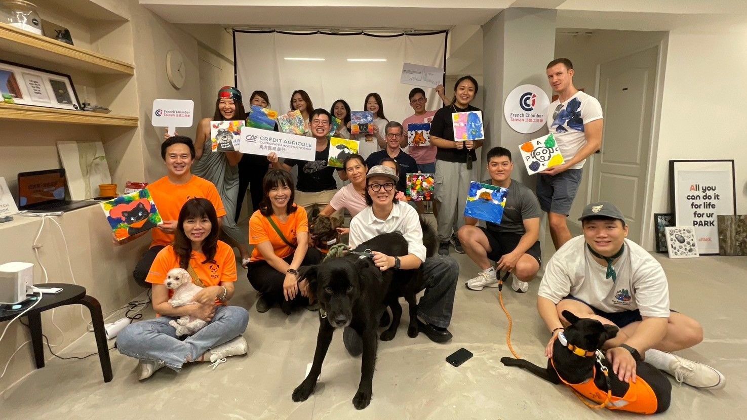 Throwback to PAWS & PAINT: Little Dog Painter Interactive Painting ...