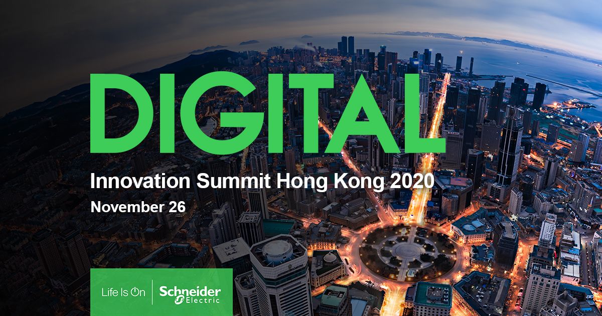 Schneider Electric Innovation Summit Hong Kong 2020: Building a more ...