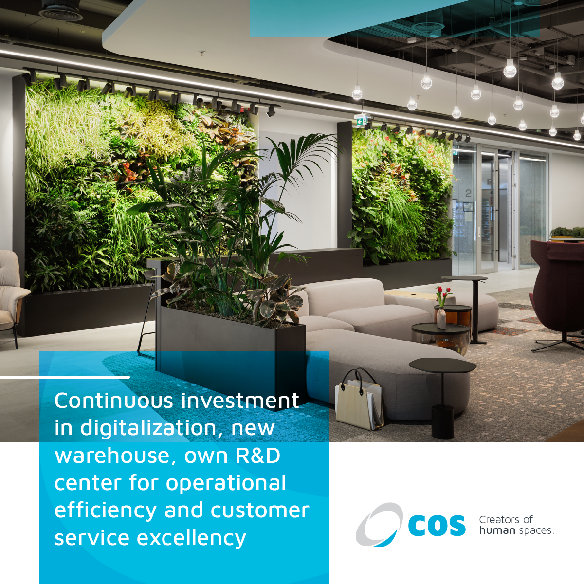 COS consolidates its cross – sectors portfolio & national footprint to ...