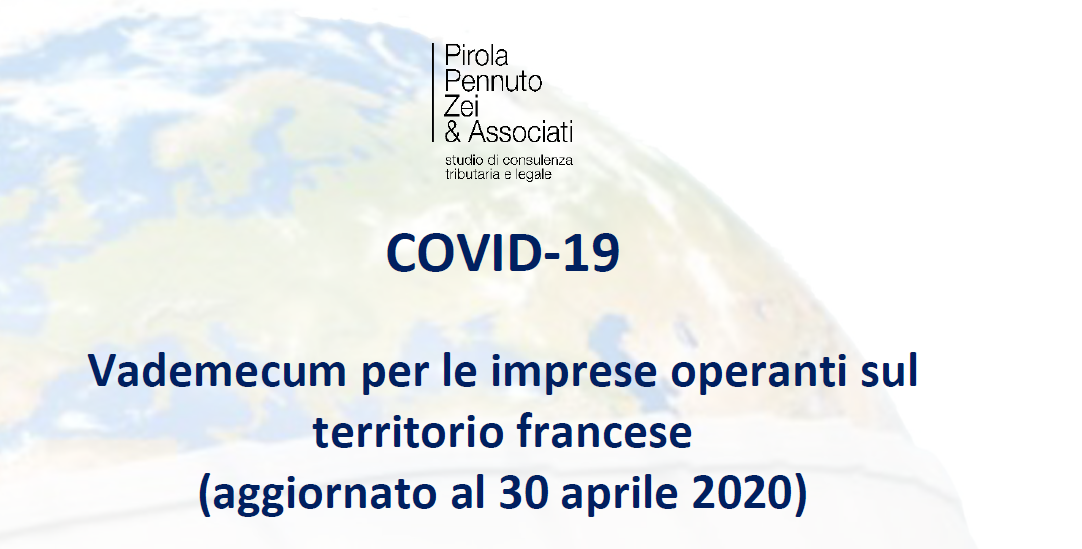 Vademecum per le imprese operanti sul territorio francese | CCI France ...