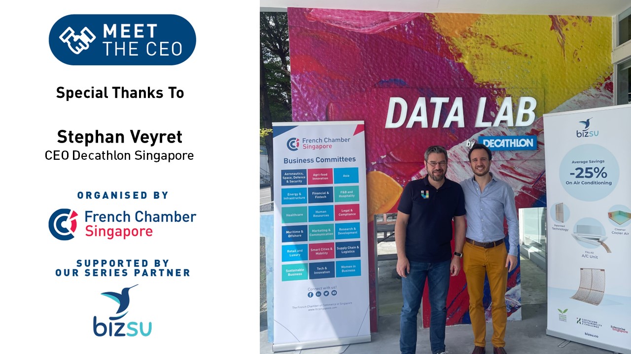 Meet The CEO #34 DECATHLON | French Chamber of Commerce in Singapore