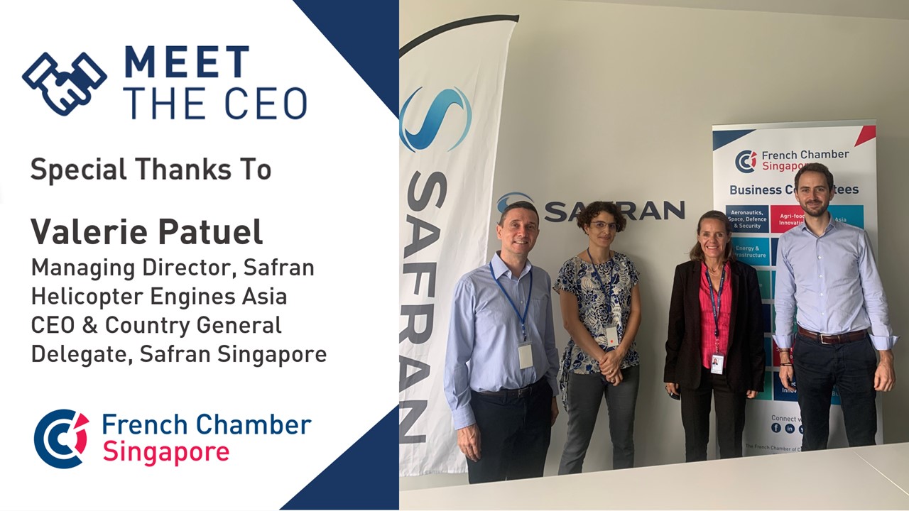 Meet The CEO #29 SAFRAN | French Chamber of Commerce in Singapore